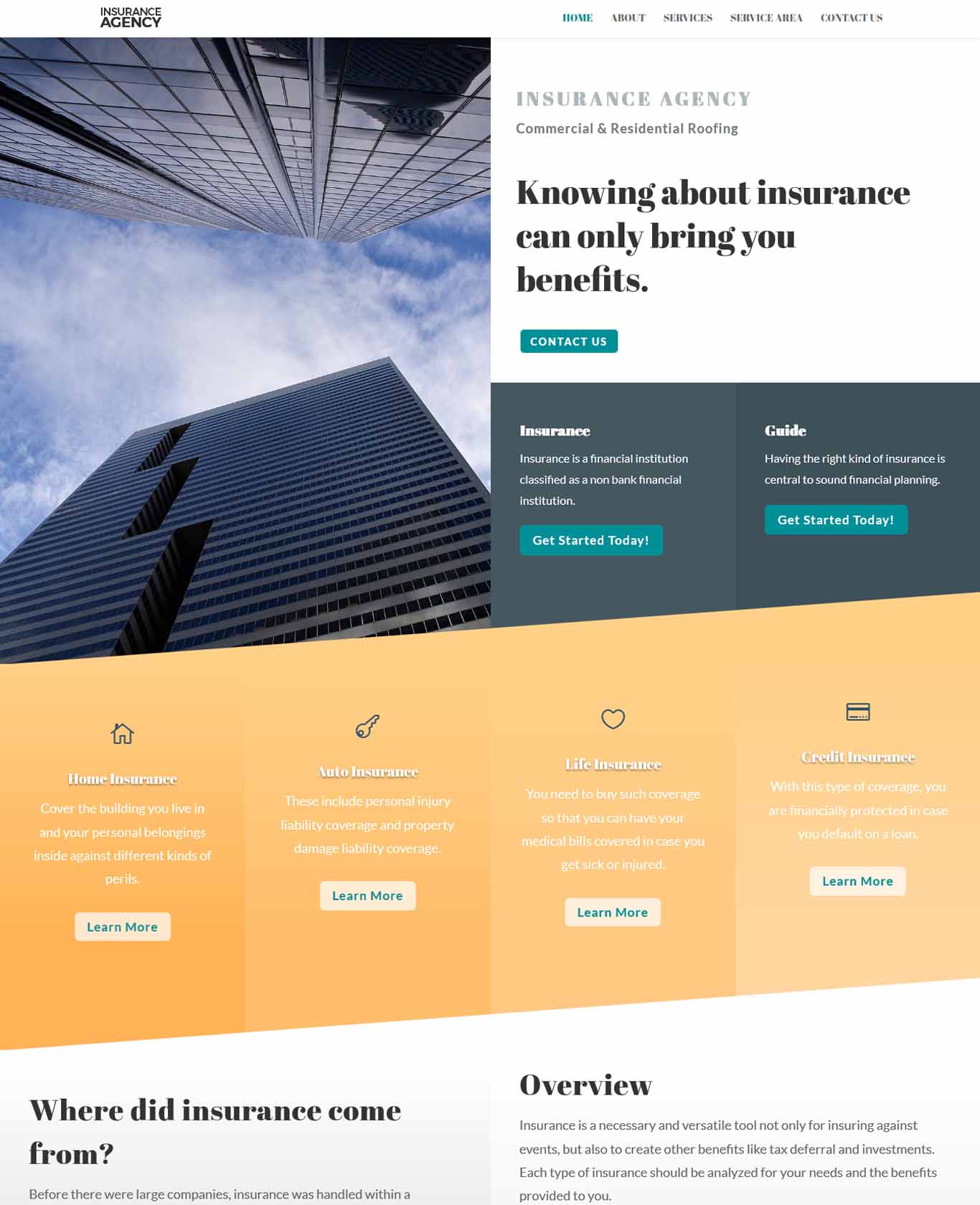 INSURANCE AGENCY Websites